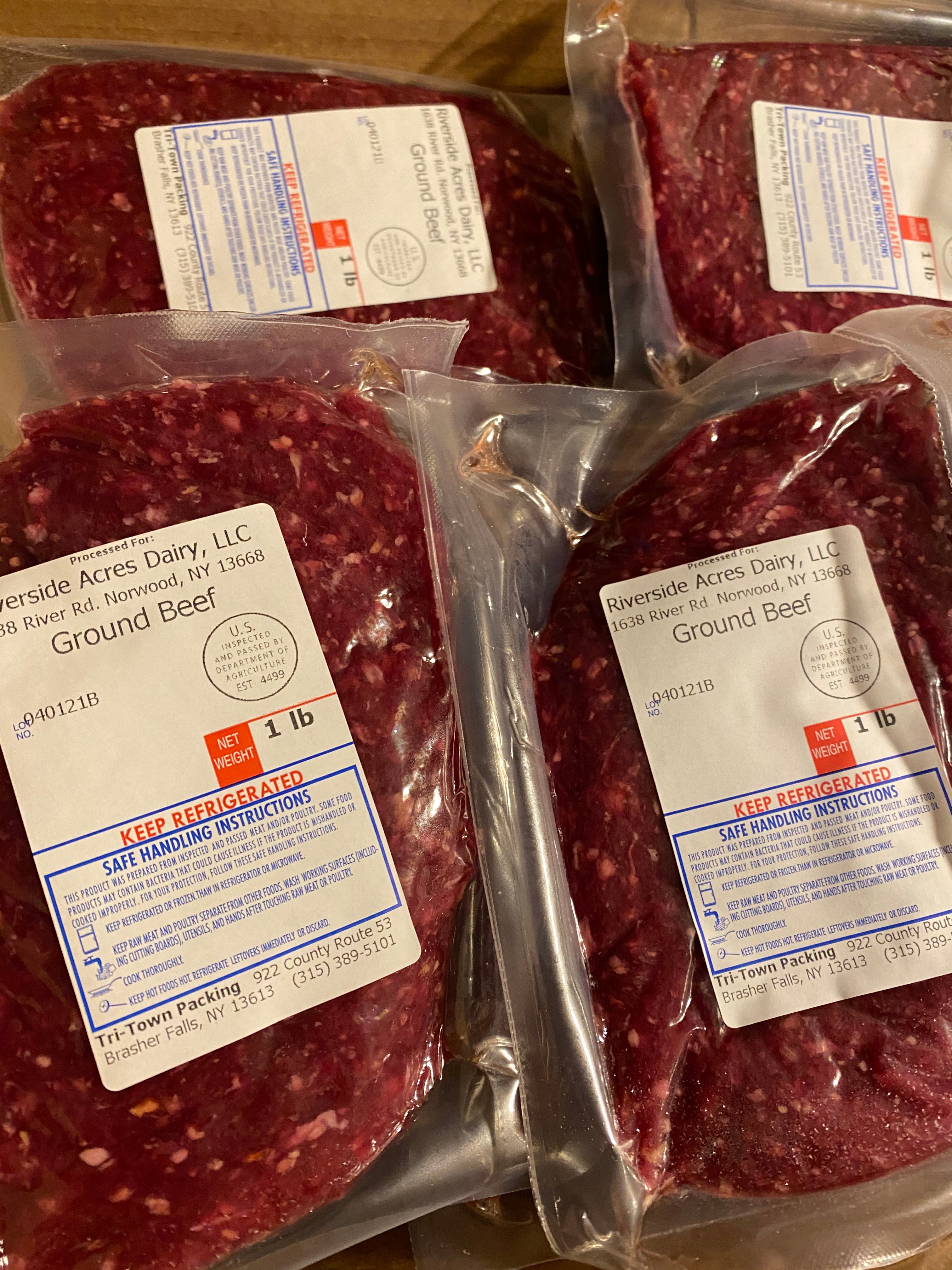 Riverside Acres Ground Beef Burger #1 | Riverside Acres, LLC