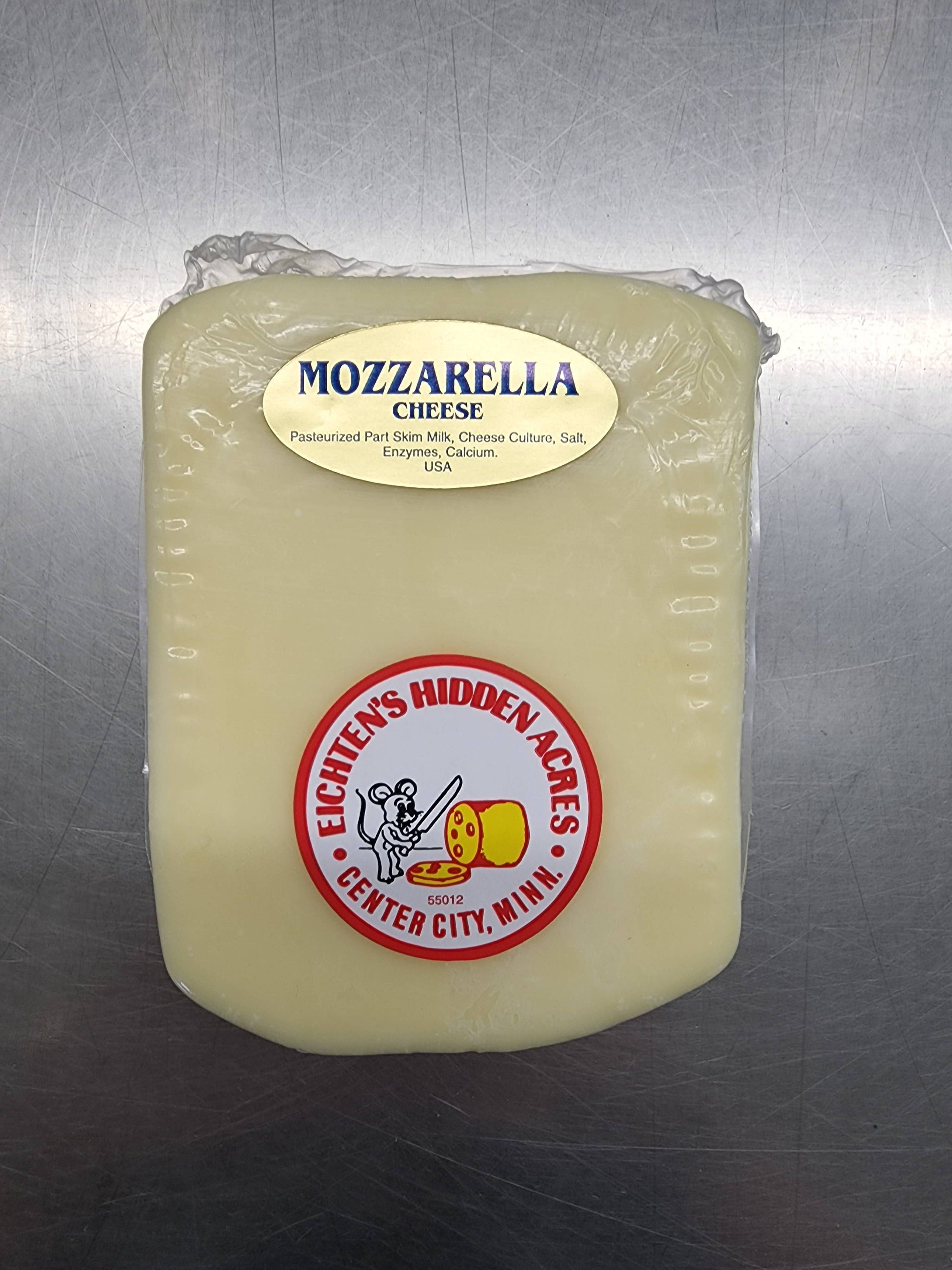 Mozzarella Cheese 1/2 lb Block | Riverside Acres, LLC